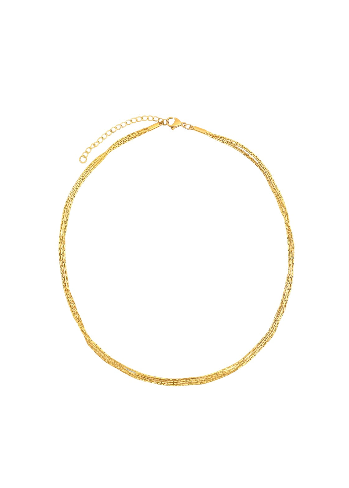 MINDY MULTI STRAND NECKLACE– Slate