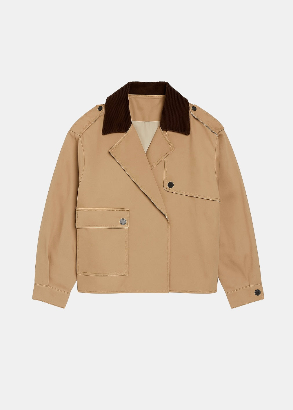 LUISA JACKET | TAN– Slate