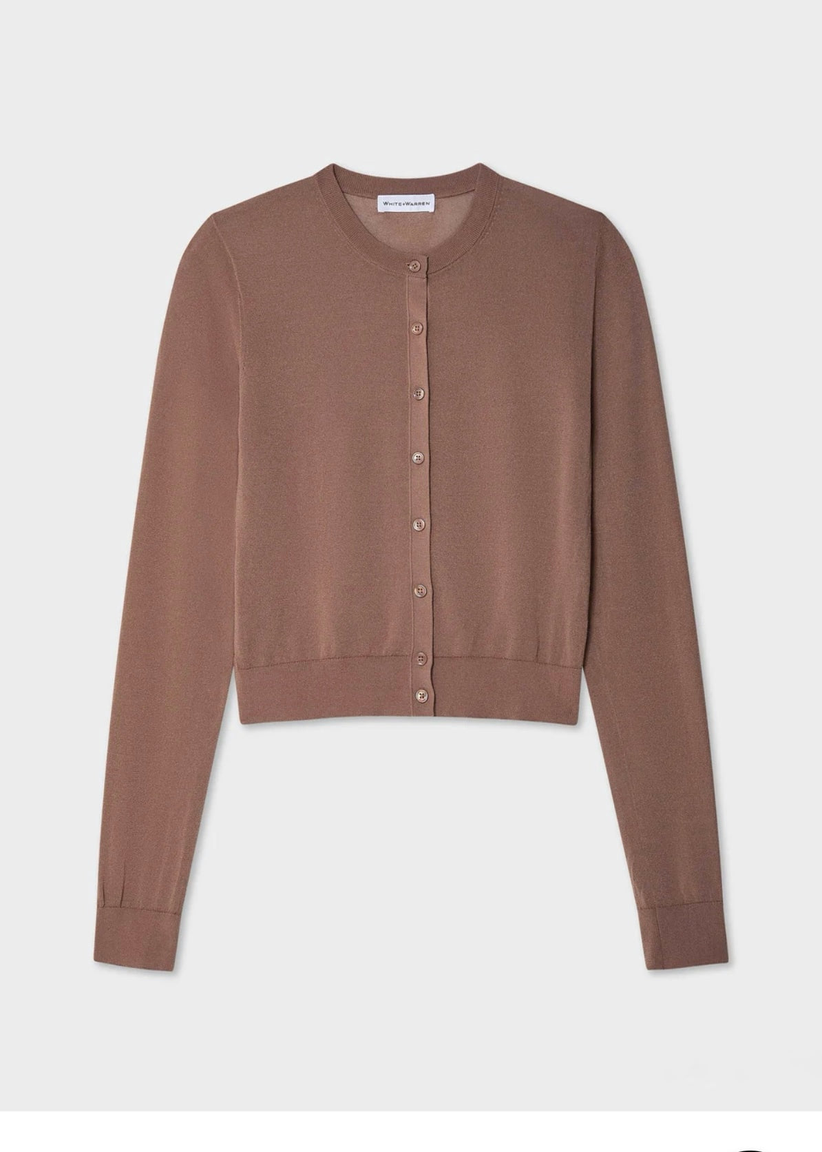 PAPERFINE CREWNECK CARDIGAN | MOCHA– Slate